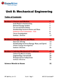 Connecting Mass, Speed, & Kinetic Energy | 7th Grade Science Lessons