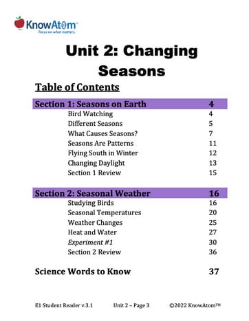 Understanding Seasonal Patterns | 1st Grade Science Lessons