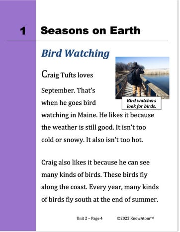 Understanding Seasonal Patterns | 1st Grade Science Lessons