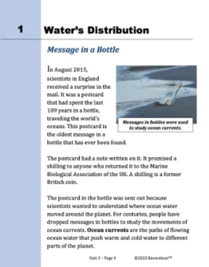Earth's Water Cycle and Distribution | Understanding Hydrosphere ...