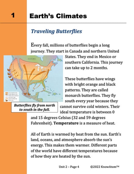 Weather and Climate Lessons for Grade 3 | KnowAtom