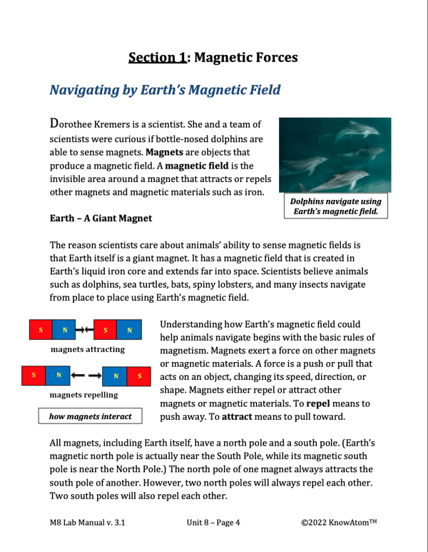 Investigating Magnetism & Energy | 8th Grade Science Lessons