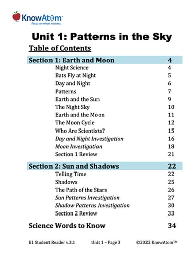 Sun Position and Shadow Patterns | Hands-On Science Curriculum | KnowAtom